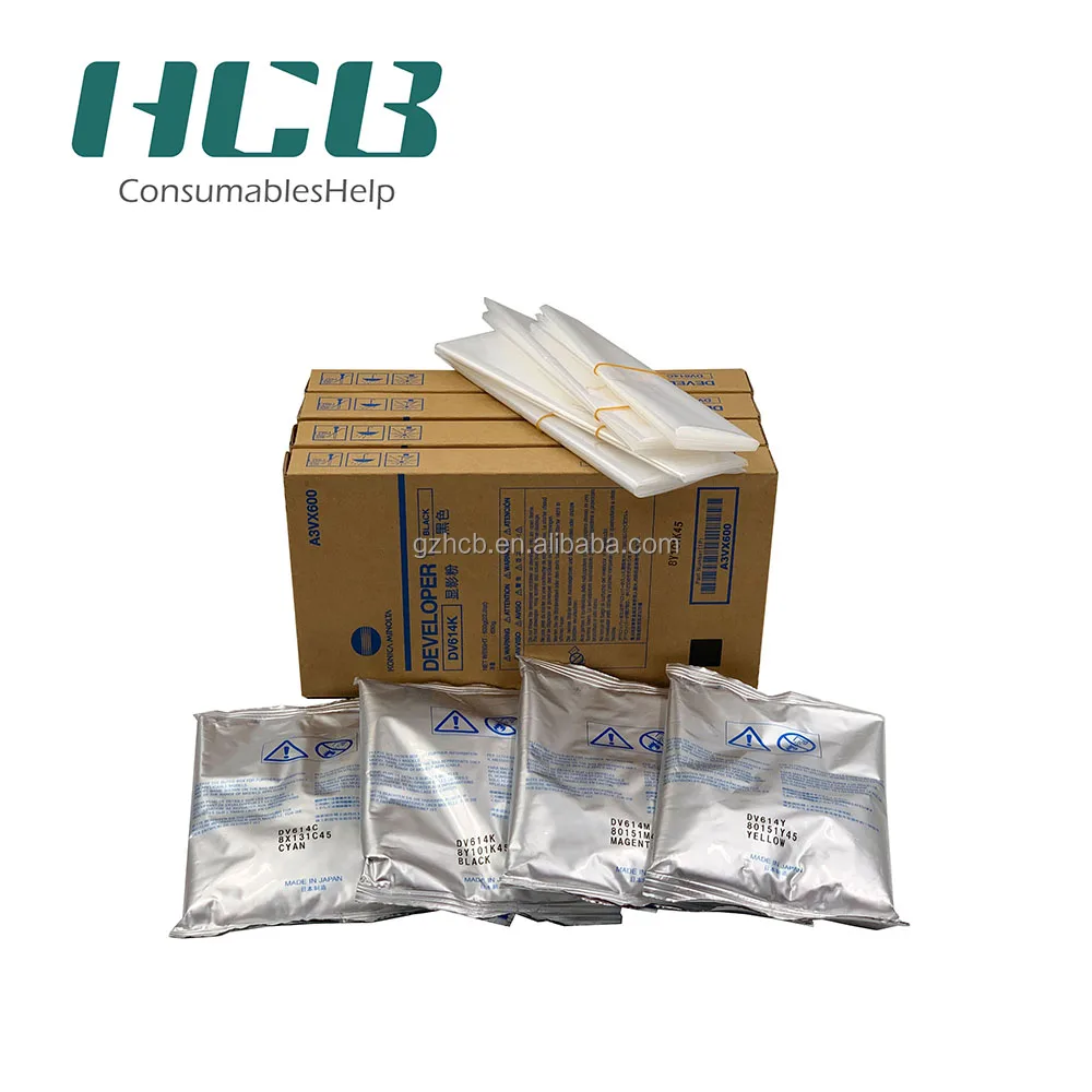 Original Konica Minolta Developer DV614 for Bizhub Printers