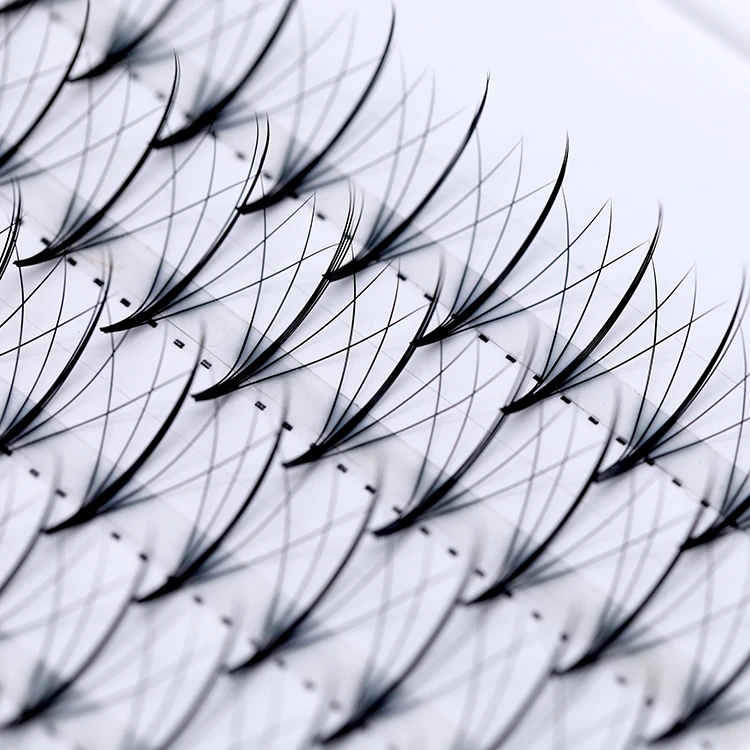 5d 7d 9d Ultra Speed Wispy Premade Lashes 0.07mm Premade Spike Fans ...