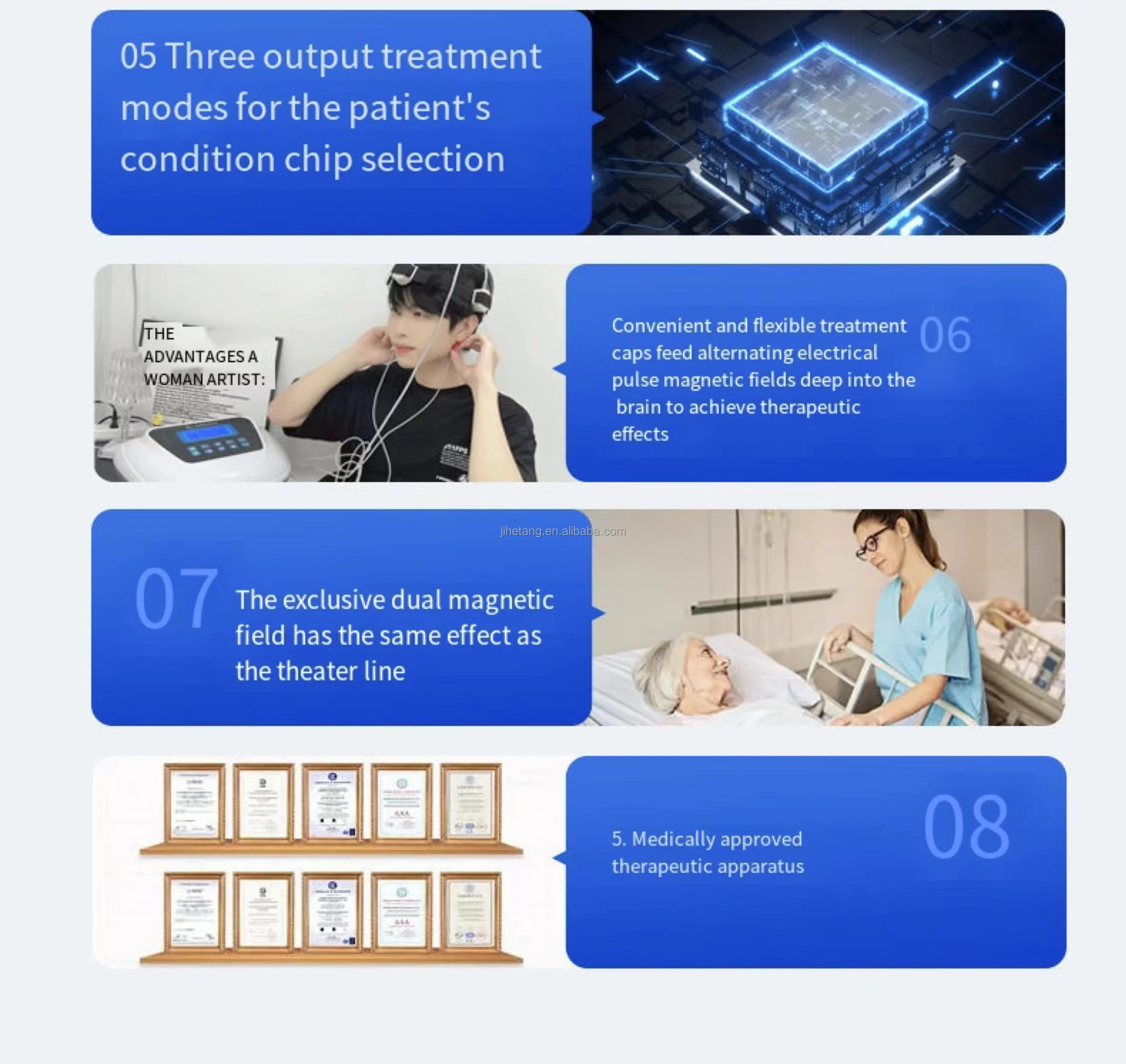 430mt Transcranial Magnetic Stimulation for Stroke & Depression