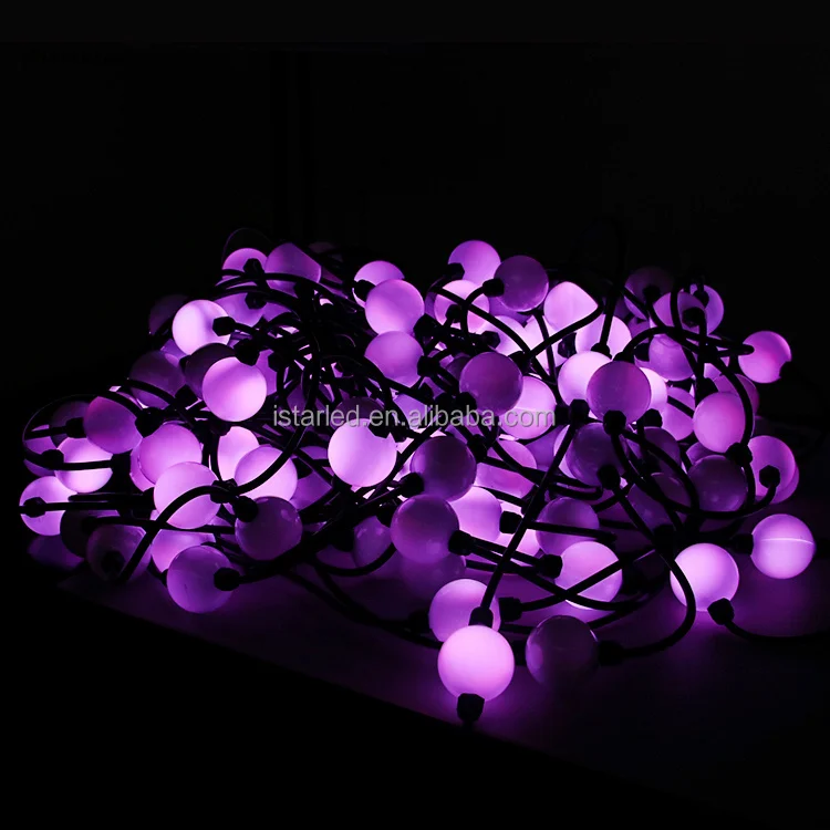 Dmx 50mm Pixel Led Light Rgb Led Pixel Lights 360 Degree Lighting Milky ...