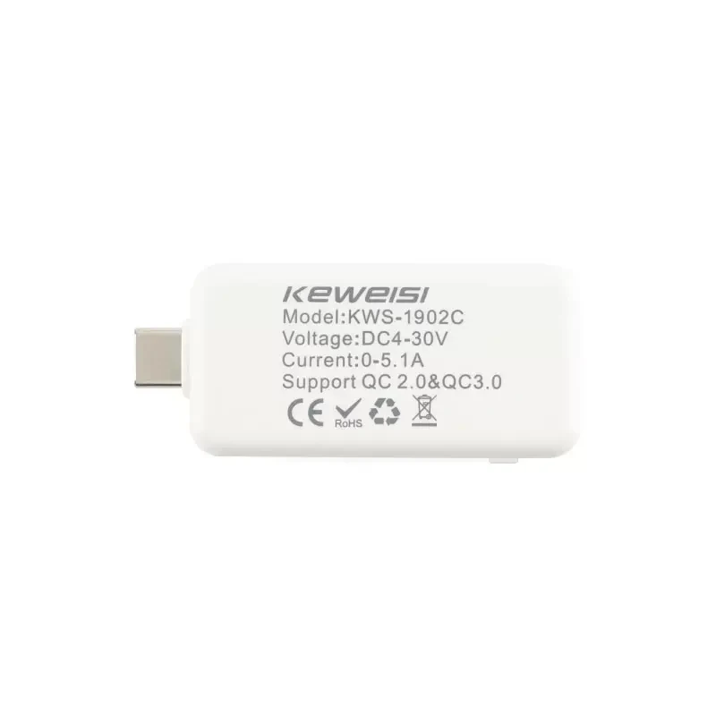 KWS-1902C Type-C Color Screen Tester Multifunctional USB Bidirectional ...