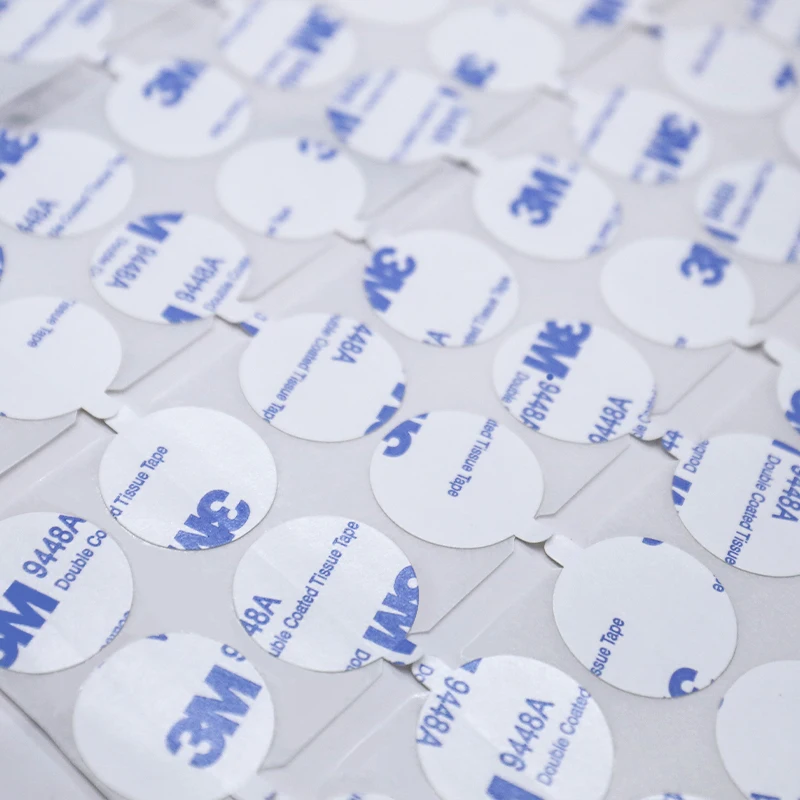 Custom 3m Double Sided Sticker Sheets Double Sided Stickers With Tab ...