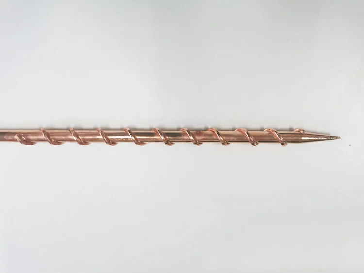Protective Copper Temporary Screw Ground Pin - TID Power