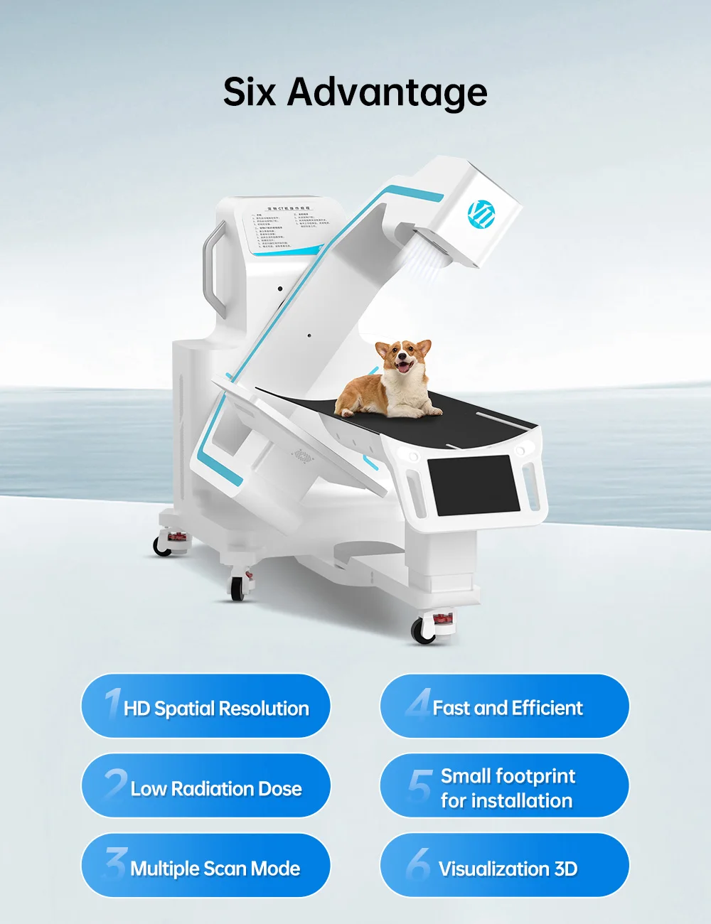 Veterinary CT Scan Machine | Cat & Dog Radiology RD Equipment | Pet CT ...