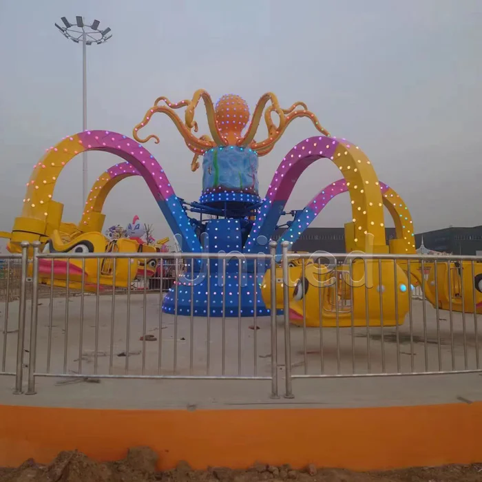 Fairground Theme Park Manufacturer Manege Attraction Big Octopus Rides ...