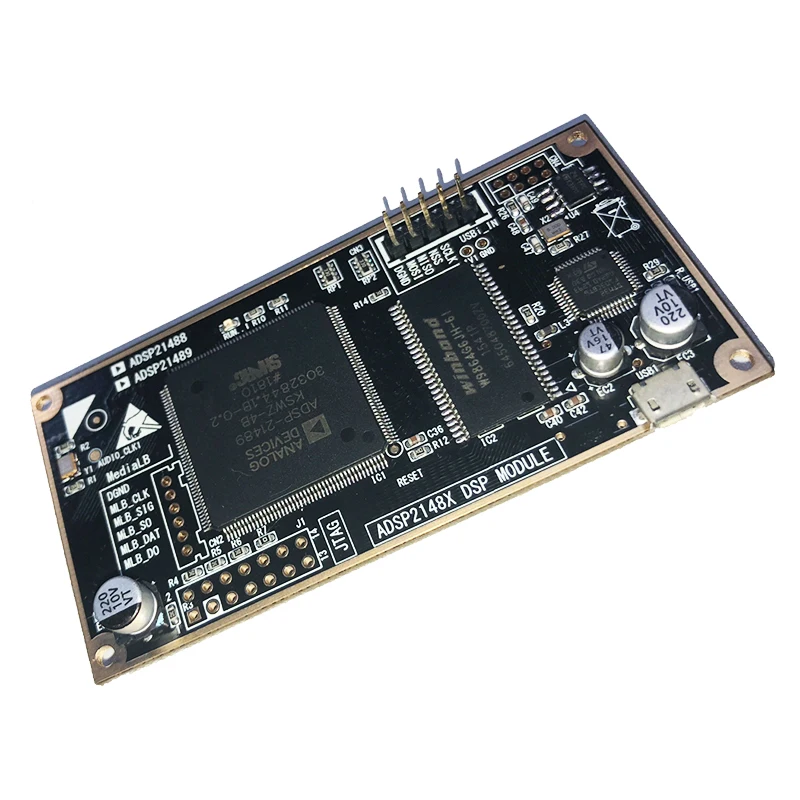 ADSP-21489 DSP Development Module with ADC PCM1804 & DAC PCM1798
