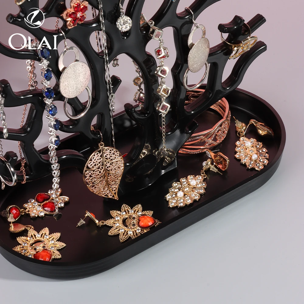 Coral Tree Jewelry Display Table Necklace Bracelet Holder Earring ...