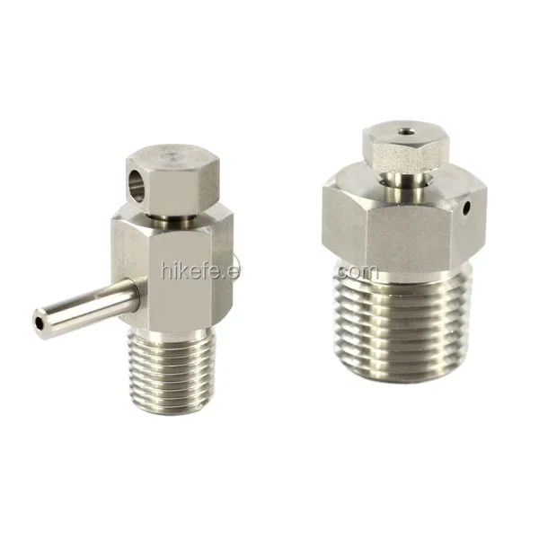 Swagelok Type Hikelok Stainless Steel Male NPT Liquid and Gas Bleed ...