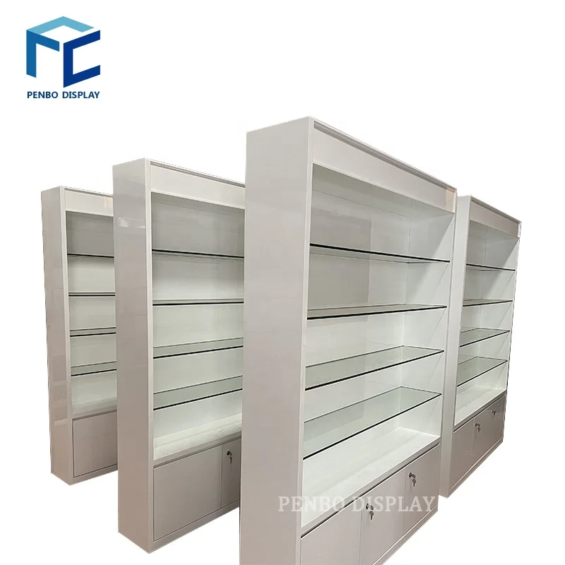 Custom Pharmacy Shelves - Professional Medical Display Racks