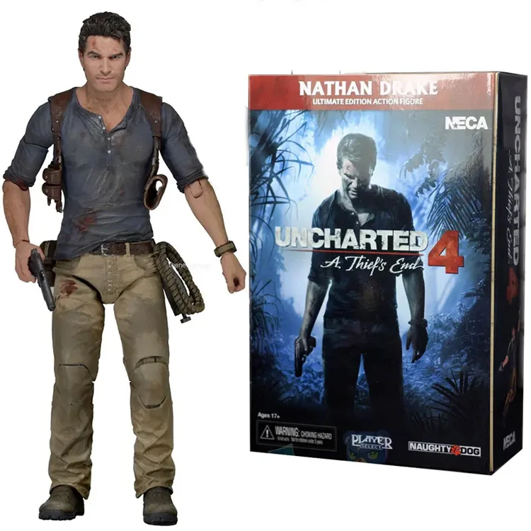 New Arrivals Japanese Animimation Cartoon Character NECA Nathans Drake ...