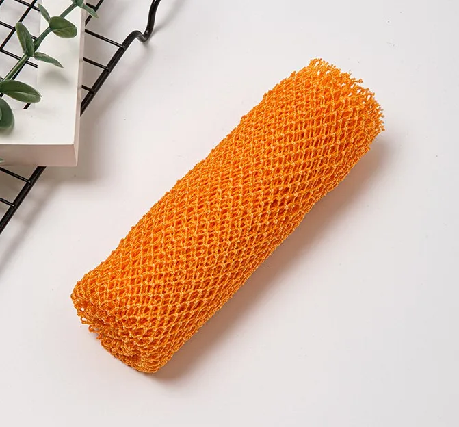 African Net Bath Sponge Long Exfoliating Back Scrubber Nigerian Bathing ...