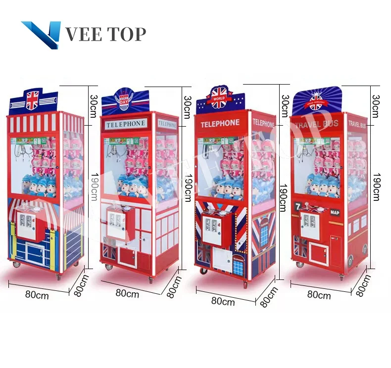 Factory Wholesale Crane Machine Diy Parts Full Set Arcade Prize Grabber ...