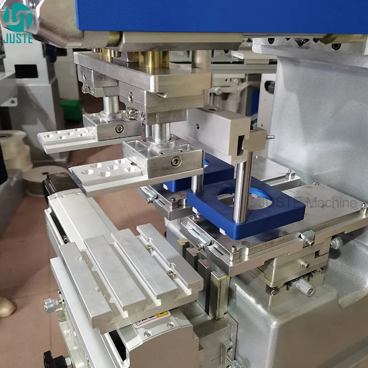 2 Color Tampon Pad Printer Full Electric Semi Automatic Auto Pad ...