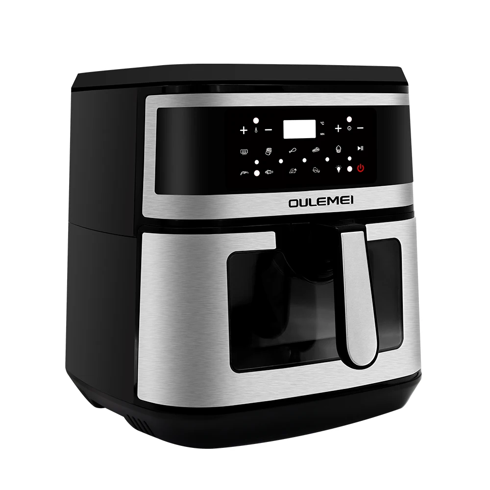 New Style 10L Electric Air Fryer Touch Control Stainless Steel Digital ...