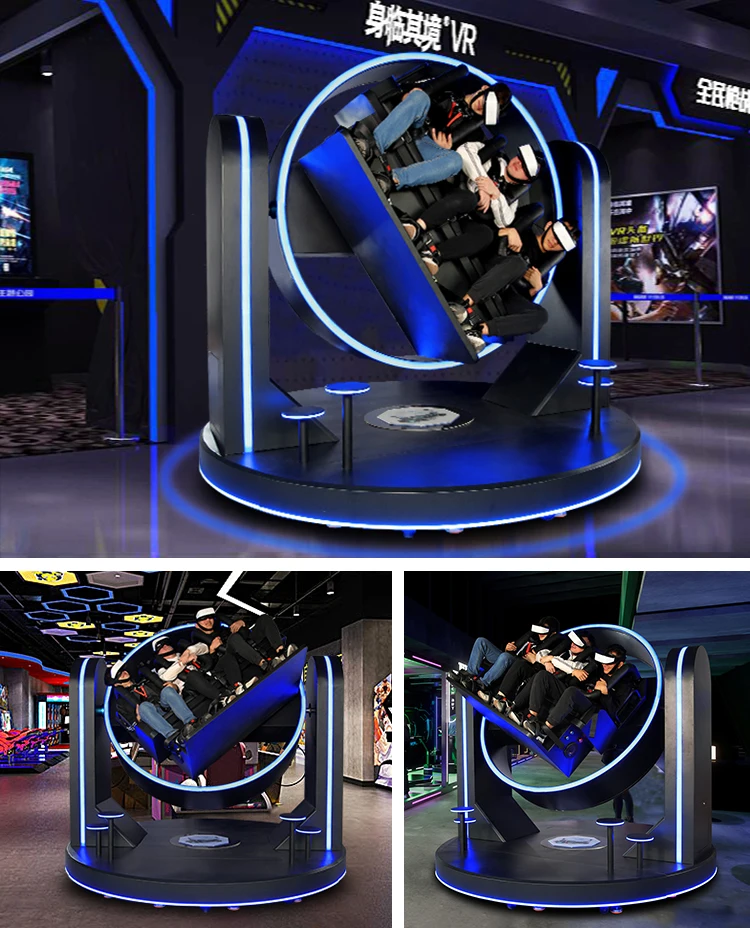 YHY Super Roller Coaster Machine - 9D VR Experience