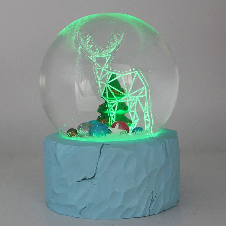Water& Snow Globes Led Resin/acrylic Inserts Indoor Home Table Desk ...