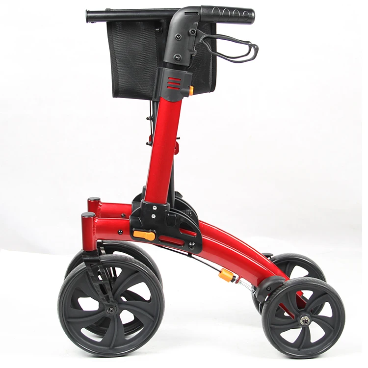 Light Weight Rollator Custom Logo Foldable Aluminum 4 Wheel Adult ...