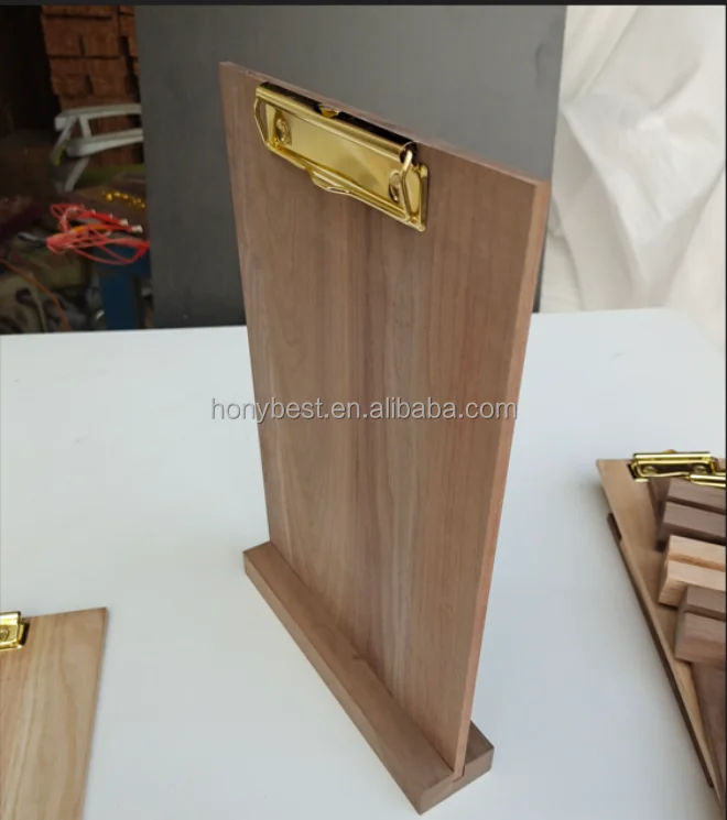 A4 Standing Clipboard Wooden for Wholesale - Customizable