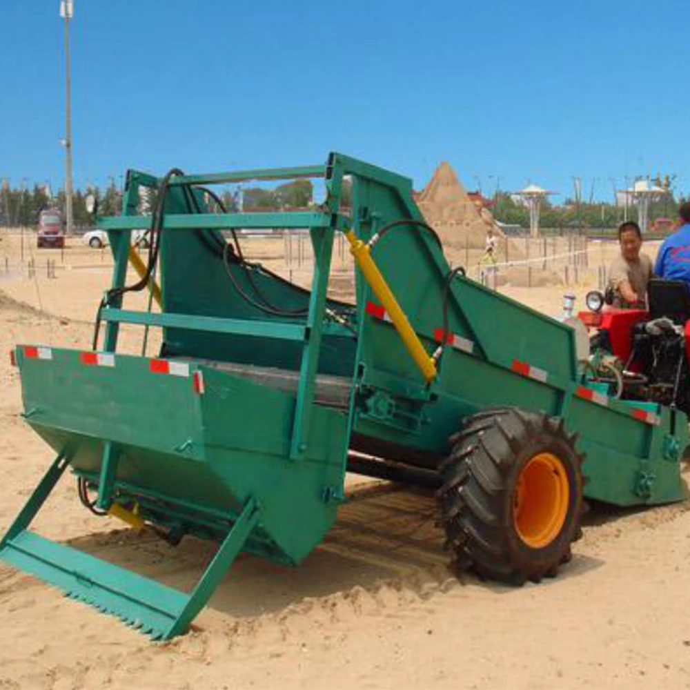 New Corrosion-resistant Materials Tractor Mounted Beach Cleaning ...