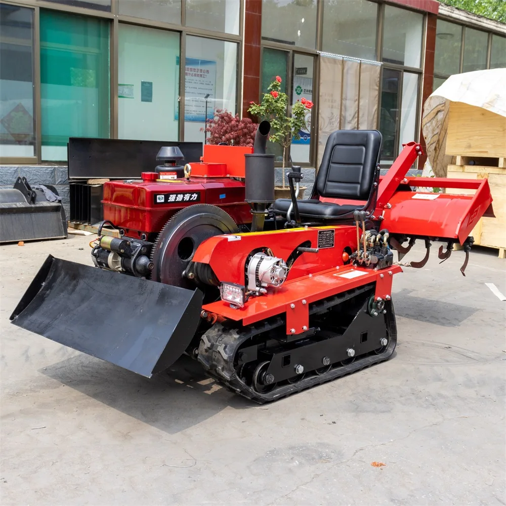 25HP Crawler Tractor for Sale | Mini Agricultural Tractor with Rubber ...