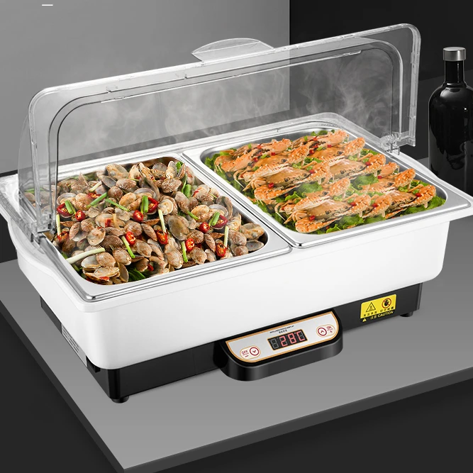 Restaurant serving food warmer buffet dishes Set 9L Food Warmer ...