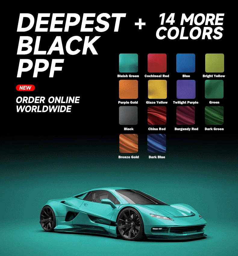 Transparent Premium Self Healing Paint Protection Film Ppf For Car Body ...