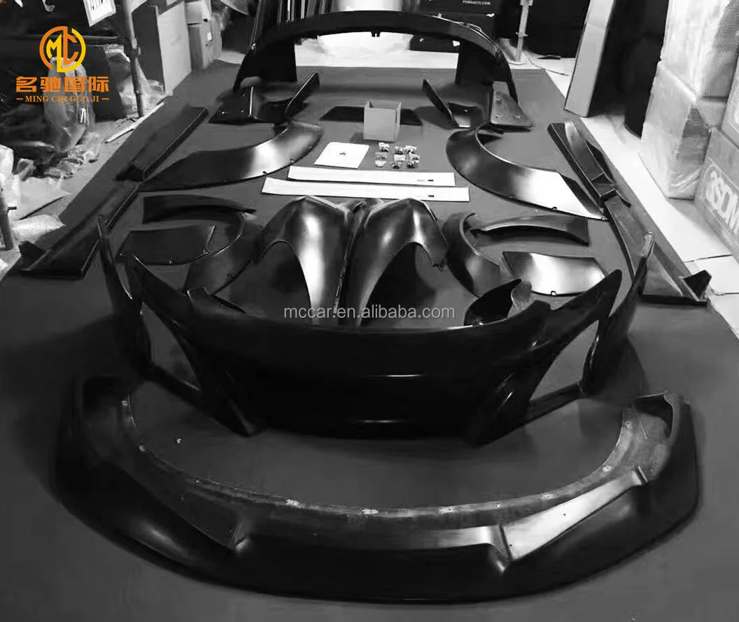 LB Wide Body Kit for Mclaren 650S MP4 - Carbon Fiber Bumpers