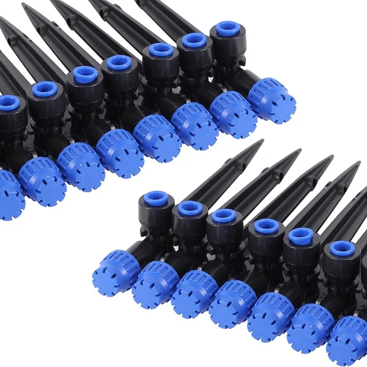 Efficient Drip Irrigation with 8-Hole Adjustable Emitters