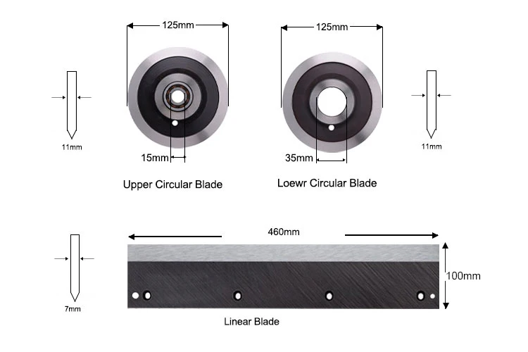 Manual V Cut PCB Blade for CAB Maestro 2M CWVC-1