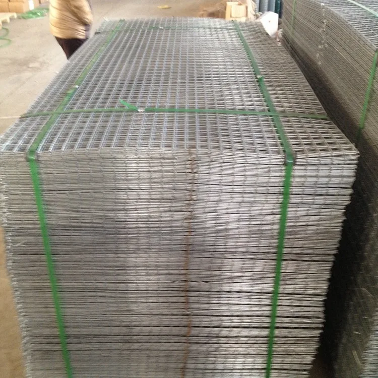 Welded Wire Mesh Panel 8ft X 4ft Galvanised Steel Sheet Metal Grid - Buy Welded Wire Mesh Panel ...
