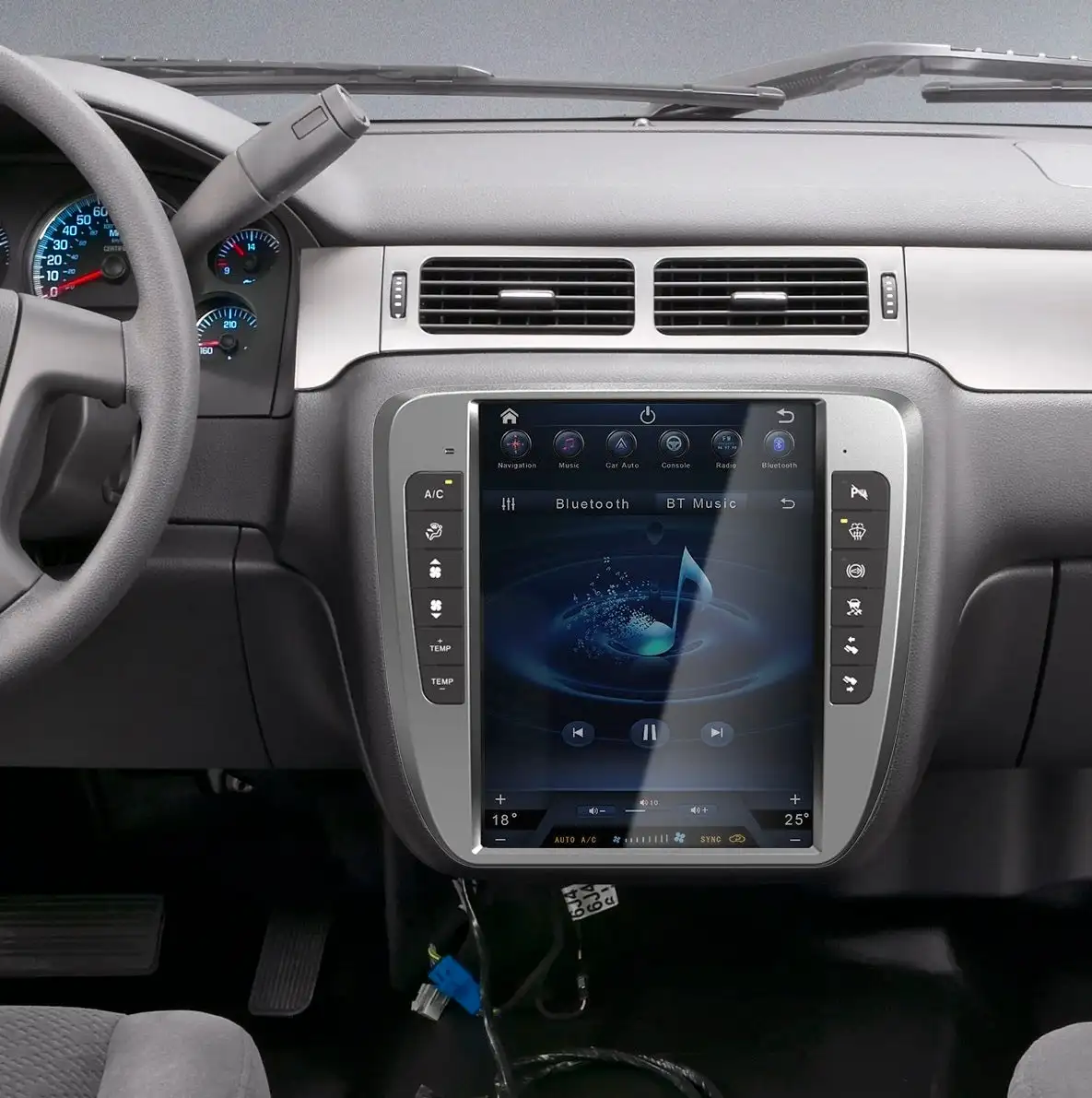 Android Tesla Style Screen Car Radio for Chevrolet GMC Yukon 2007