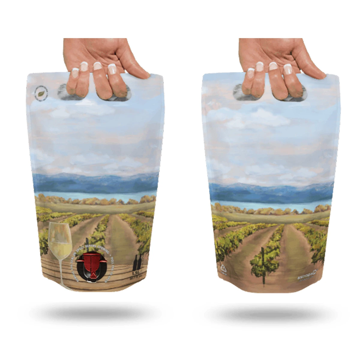 3L Custom Wine Cocktail Packaging - BIB Bag in a Box