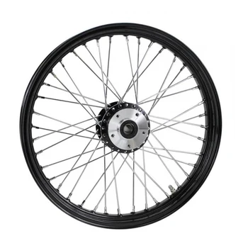 Old Steel Black Sopkes Motorcycle Rims 16 Inch 16x3 16x3.5 16x5.5 Front ...