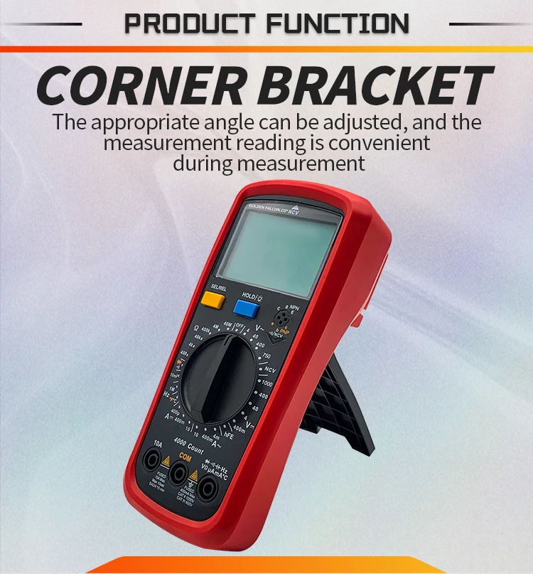 Ut39a High Precision Digital Multimeter Ncv Smart Multimeter Current Ac ...