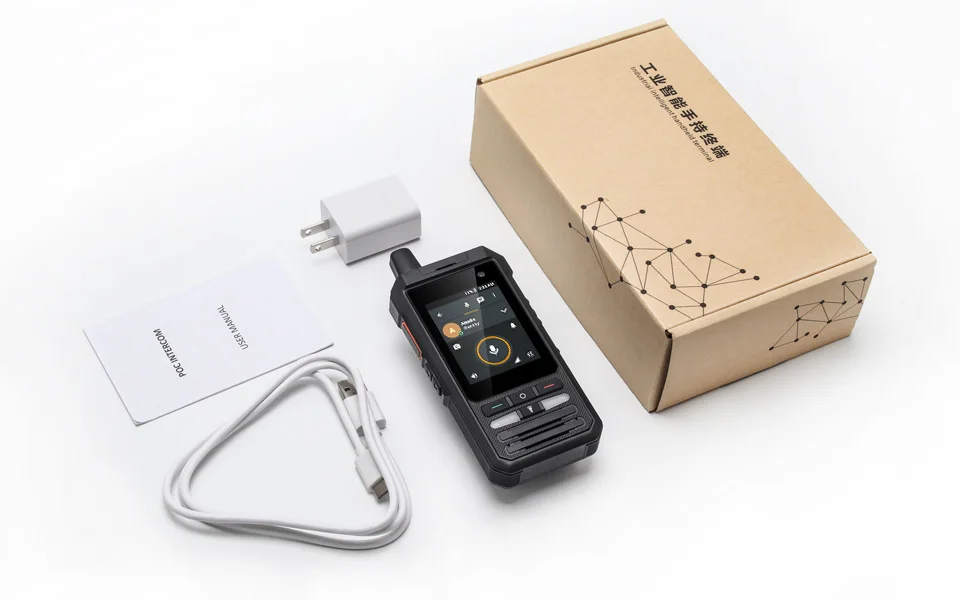 Uniwa F80s Oem 2.4 Inch Android Zello Real Ptt 4g Walkie Talkie Poc ...