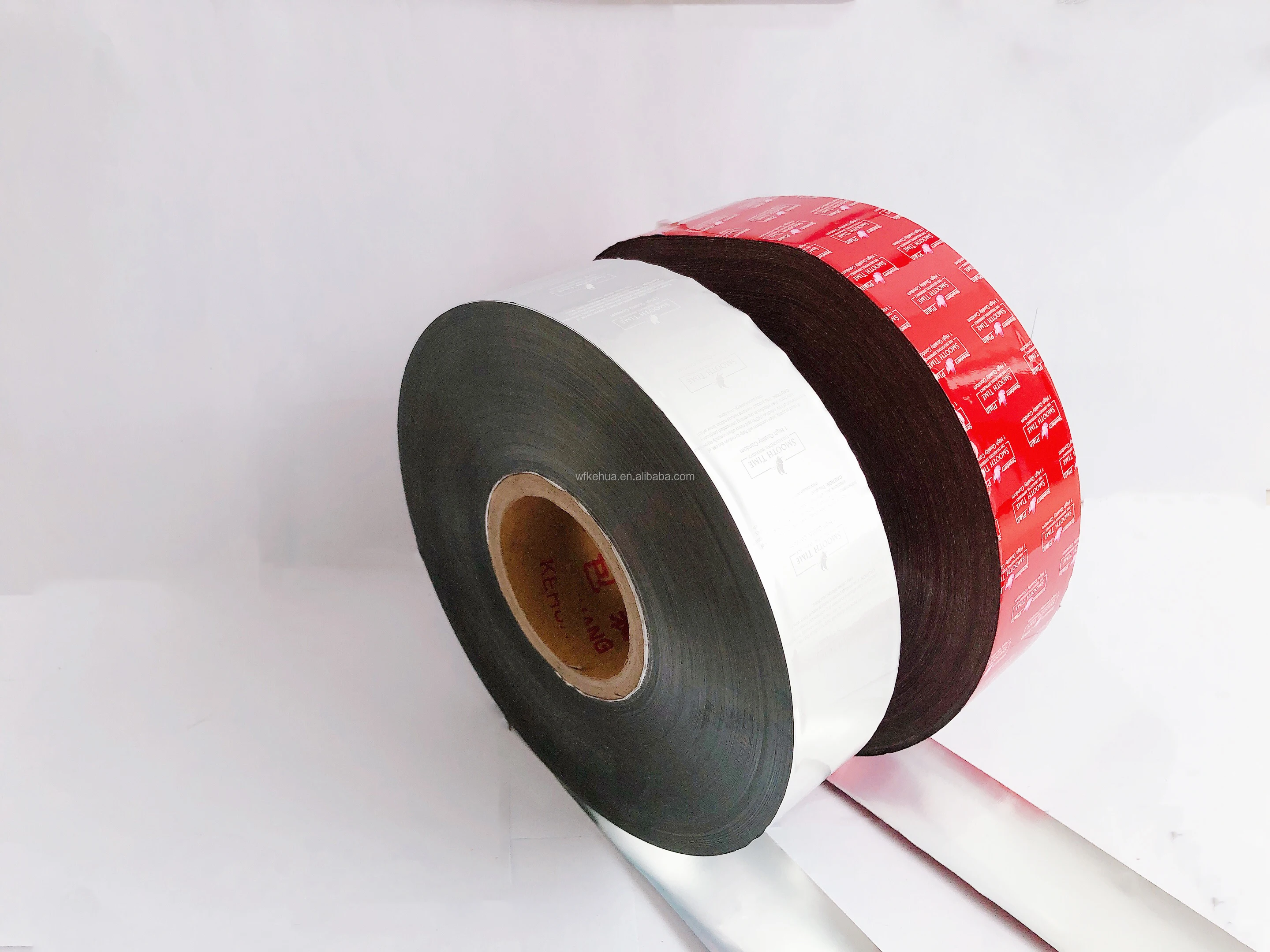 Customized Soft Plastic Packaging Roll Film for Condoms