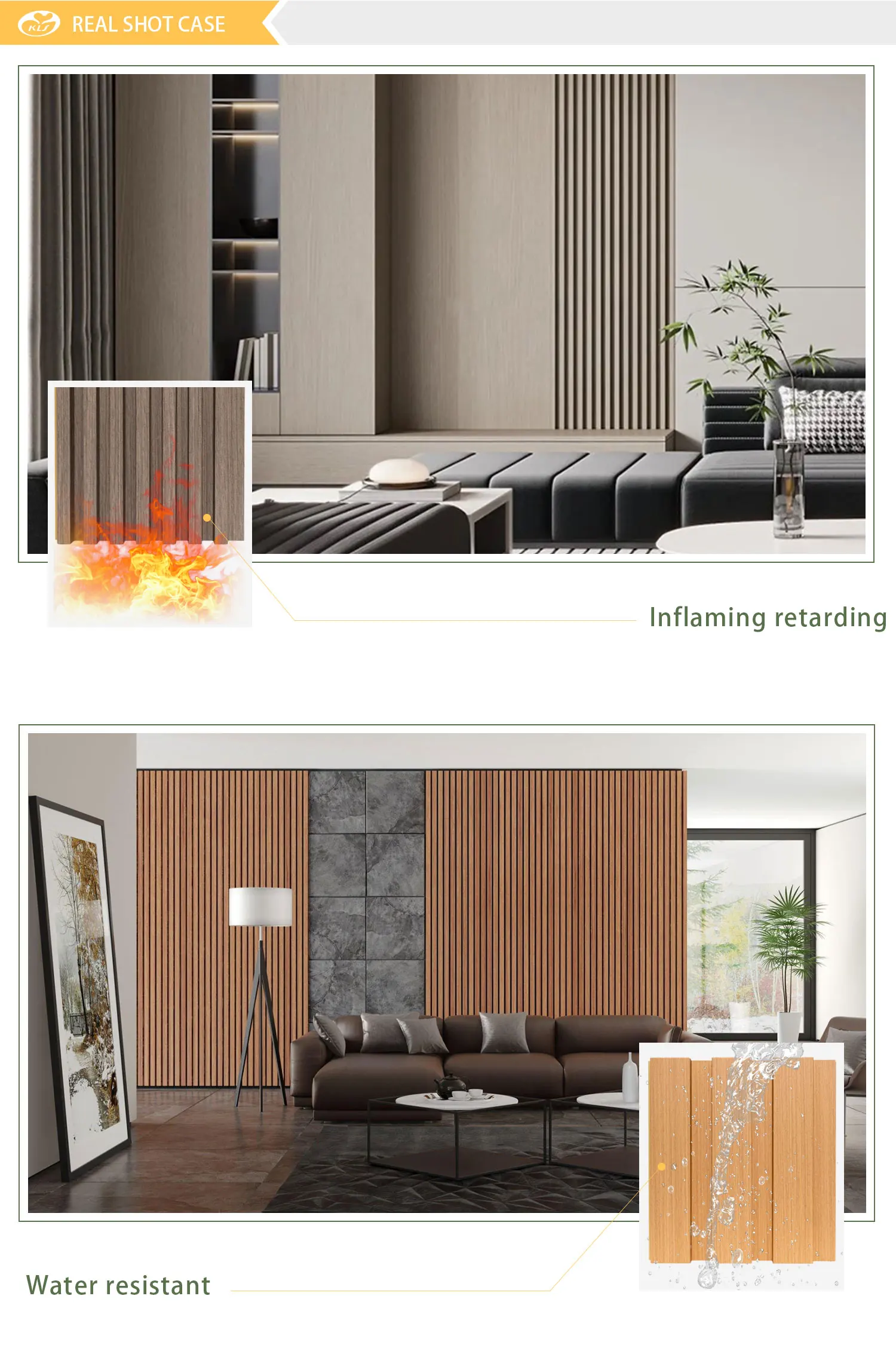 Cladding Wall Tiles Wall Cladding Wpc Exterior Soundproof External Wall ...