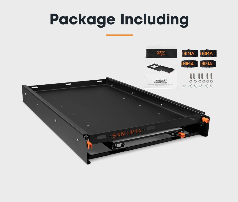 San Hima Full Extension 75l 4x4 Car Refrigerator Freezer Slide Easy ...