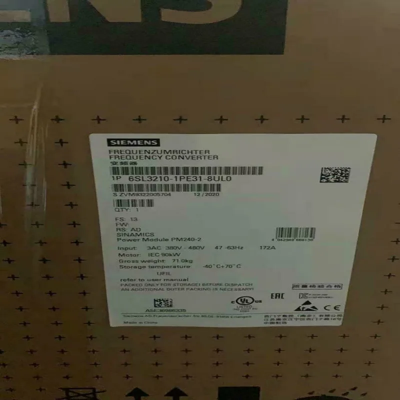 Módulo Sinamic 6sl3210-1pe32-5al0,Nuevo Y Original,Alemania,6sl3 210 ...
