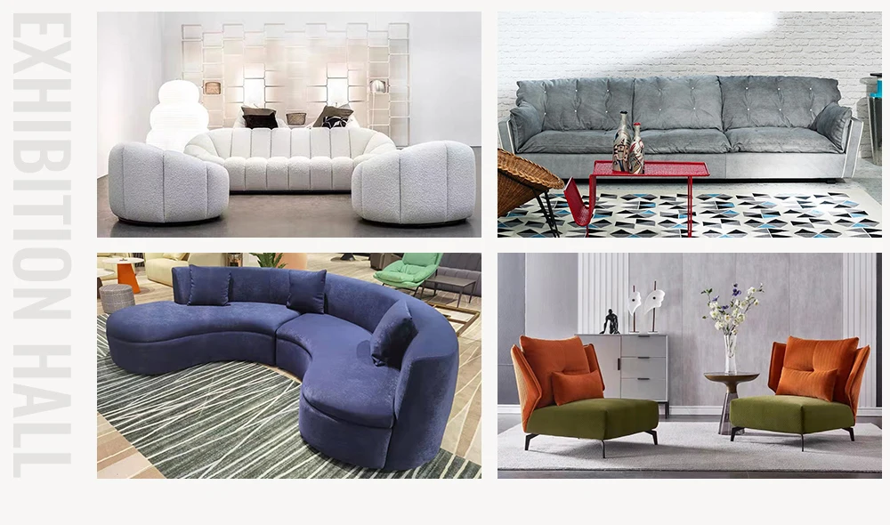 Italian Fashion Luxury Living Room Simple Sofa Comfortable Fabric ...