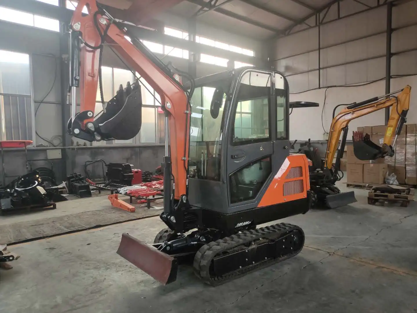 New 2.0 Ton Operating Weight Mini Digger Excav Mini Crawler Excavator ...