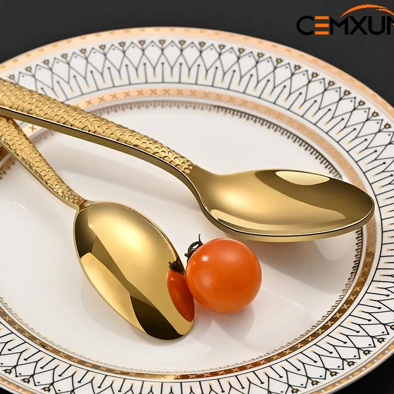 Custom High Quality Restaurants Cutlery Silverware For Wedding Silverware Wholesale Flatware ...