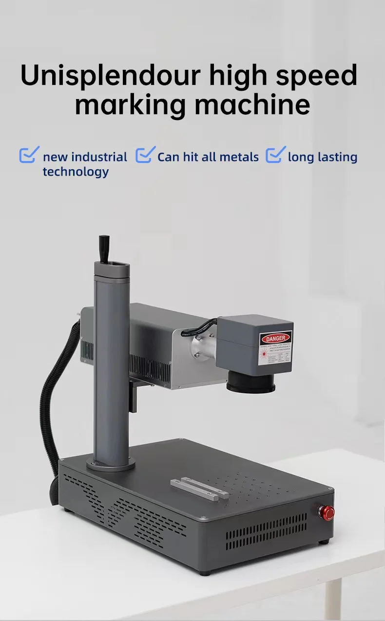 Affordable 3W Air-Cooled UV Laser Marking Machine 355nm for Plastic, Glass & Crafts - Easy to ...