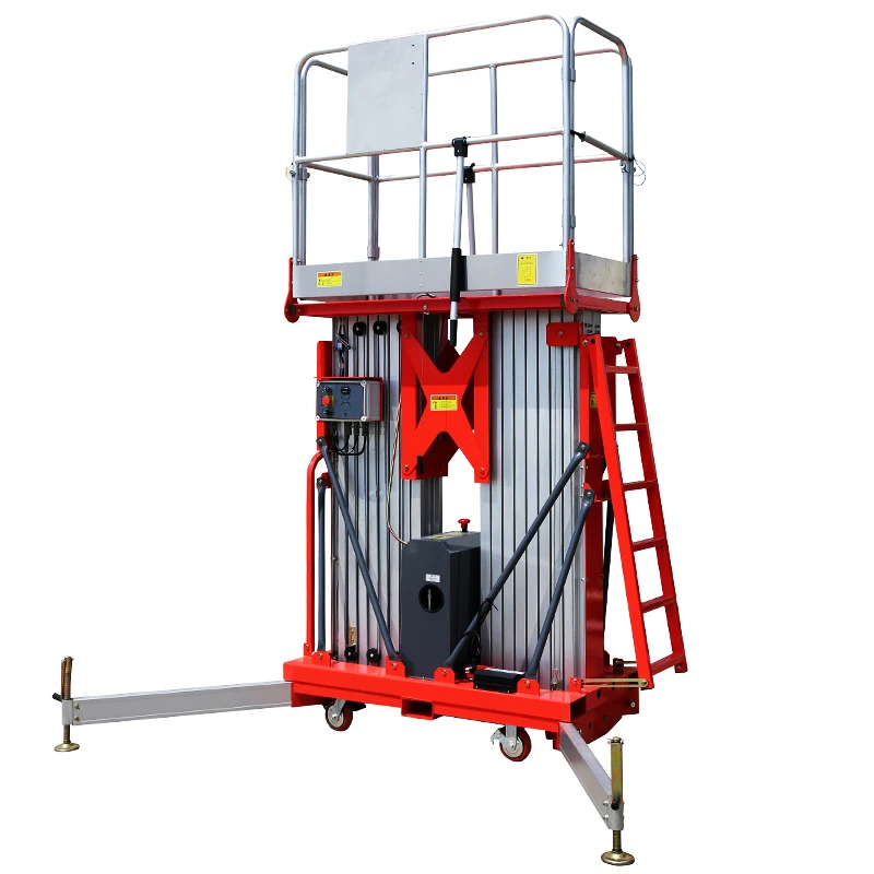 4m 6m 8m 10m 12m Hydraulic Lifting Work Platform Automatic Vertical ...