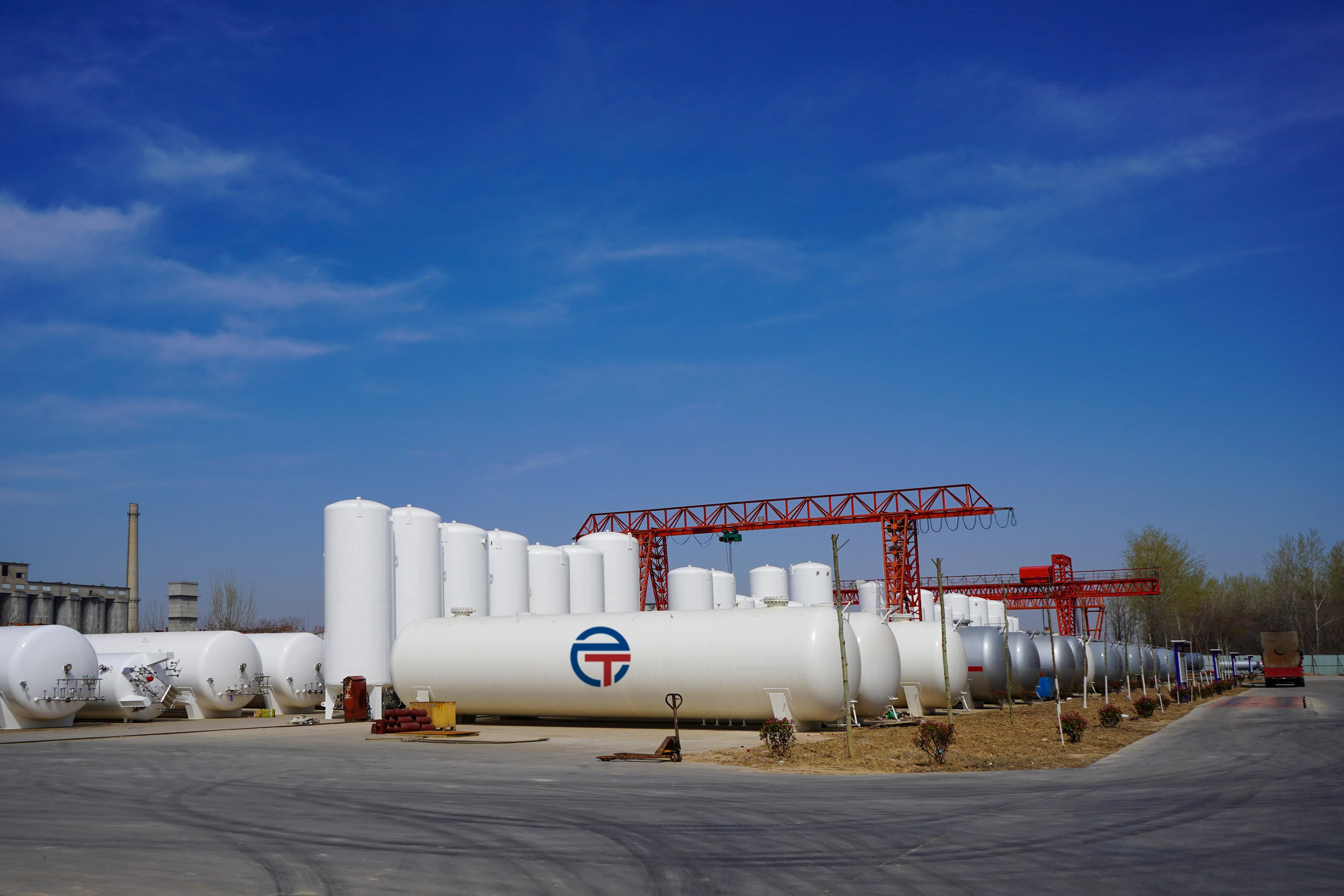 Huagang Horizontal 5m3-200m3 Lpg Propane Storage Tank 5000l 30ton Lpg Tank Storage Tank Price ...