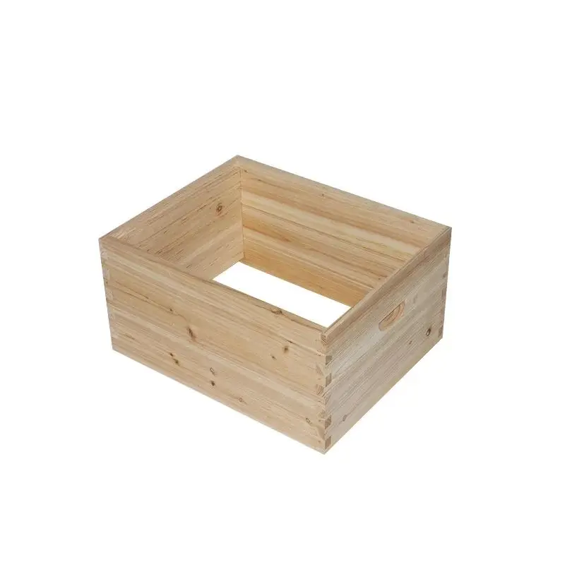 8 Frames Pine Wood Langstroth Beehive for Beginner Honey Bee Hives with ...