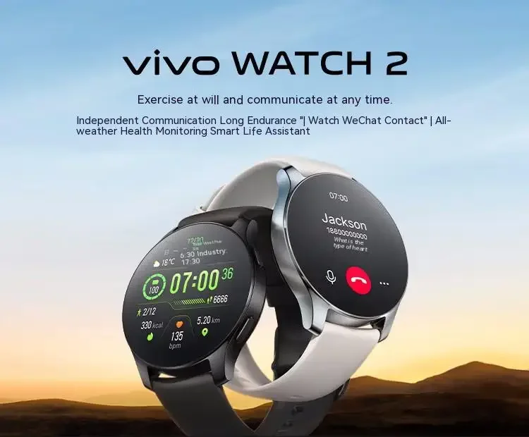 VIVO WATCH 2 - Smart Sports Watch with Heart Rate Tracker