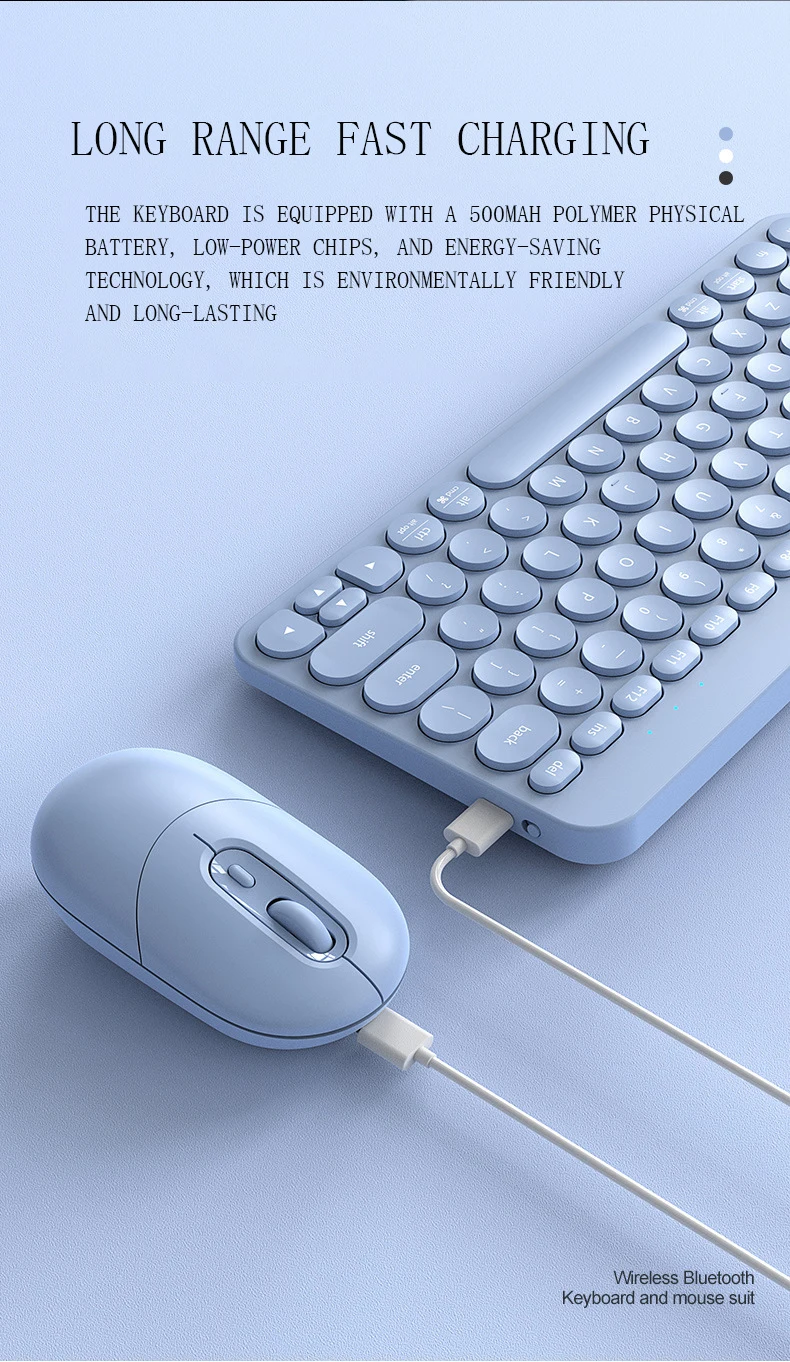 XINMENG RF702 Wireless Gaming Keyboard Mouse Combo | RGB Backlit ...