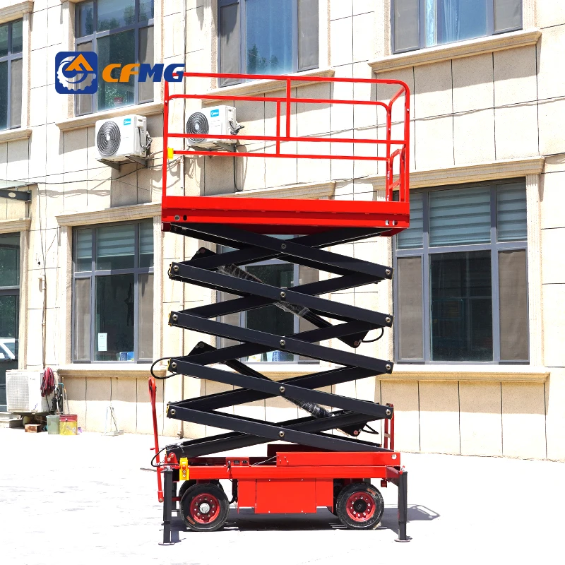 Ce 4m 6m 8m 10m 12m 14m 16m 18m Mini Scissor Lift Table Elevated Small ...