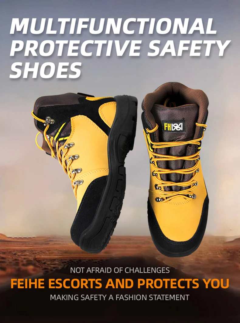 Fh961tactical Safety Boots For Men With Steel Toe Standard For And ...